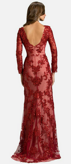 Cora Gown | Gown with sleeves – Girl Meets Dress